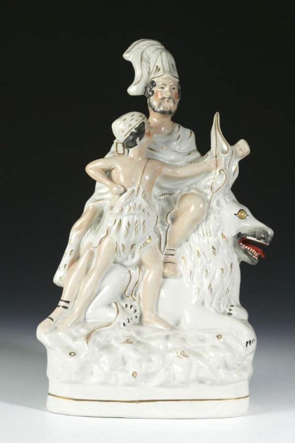 Figurine, possibly of Hercules and Cupid | unknown | V&A Explore The ...