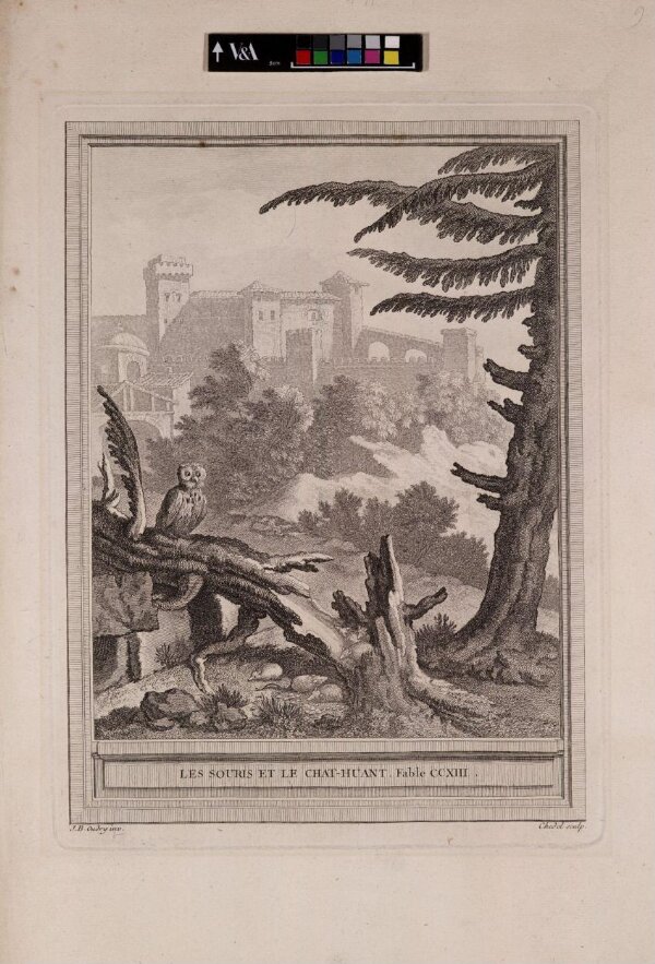 Le souris et le Chat-Huant | Chedel | Oudry, Jean-Baptiste | V&A ...