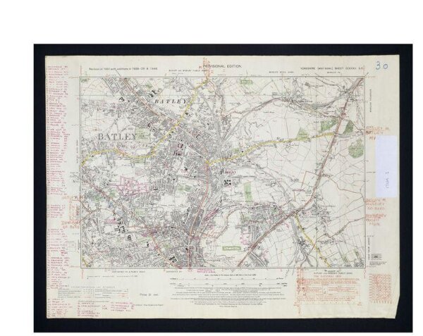 Map of Batley | V&A Explore The Collections