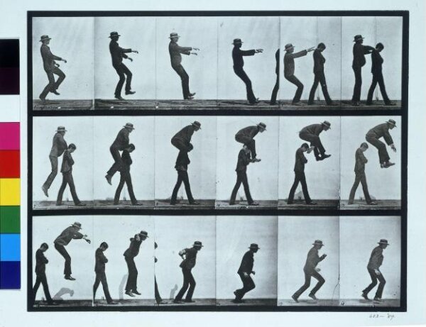 Jumping over Boy's Back (Leap-frog) | Muybridge, Eadweard | V&A Explore ...