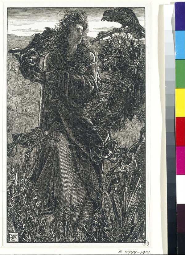 'Harald Hårfagre' or 'The Valkyrie and the Raven' | Joseph Swain ...