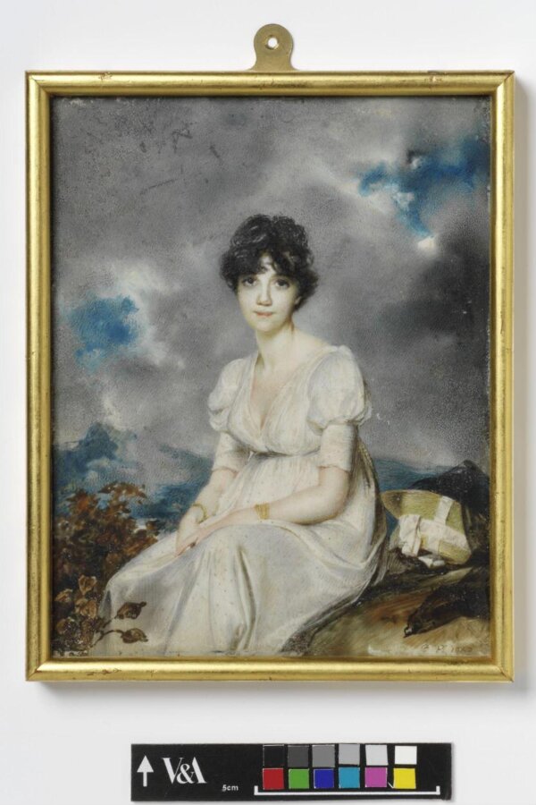 Portrait Miniature of Mrs Robert Sherson | Chinnery, George | V&A ...