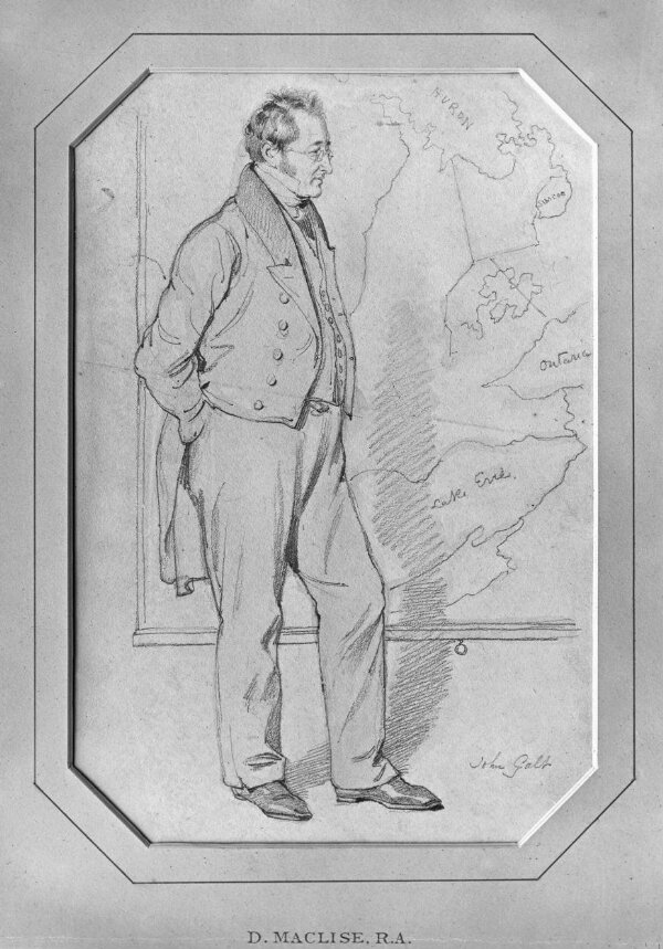 Portrait of John Galt | Maclise, Daniel RA | V&A Explore The Collections