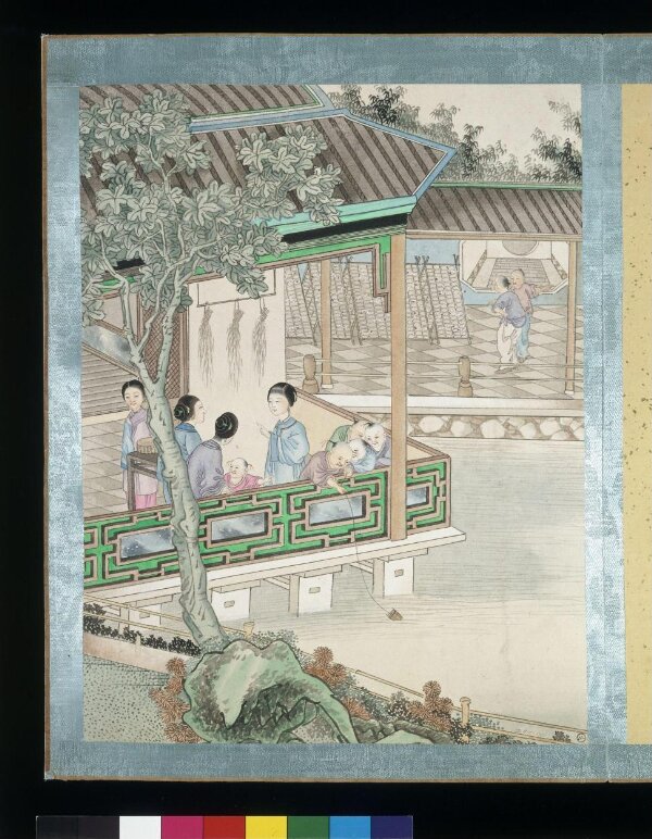 Silkworms Put on Cocoon Frames | Wu, Jun | V&A Explore The Collections