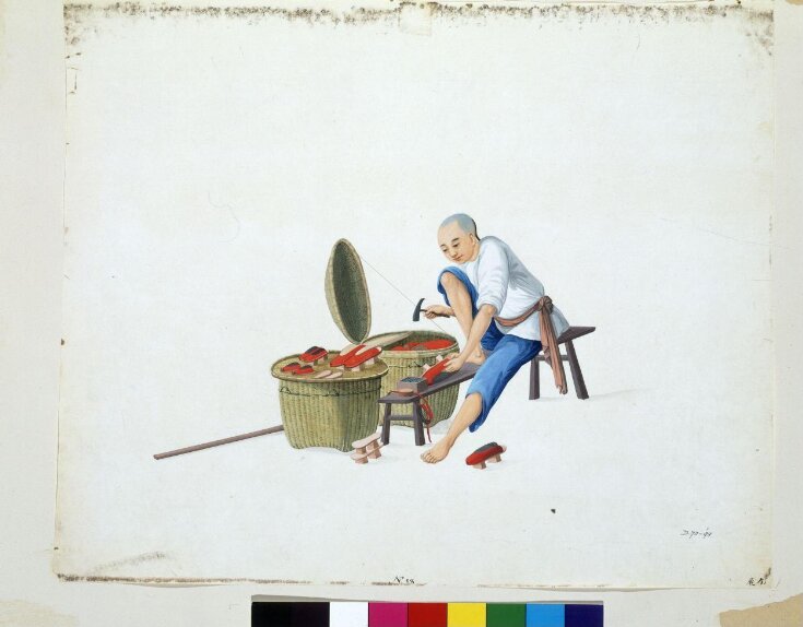 A Clog Maker | Puqua | V&A Explore The Collections