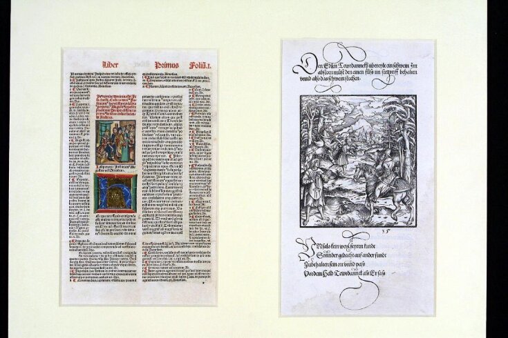 Leaf from Codex Justinianus | Koberger, Anton | V&A Explore The Collections