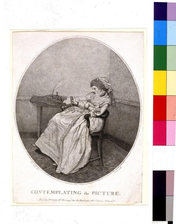 Contemplating the Picture | Smith, John Raphael | Laneau | V&A Explore ...