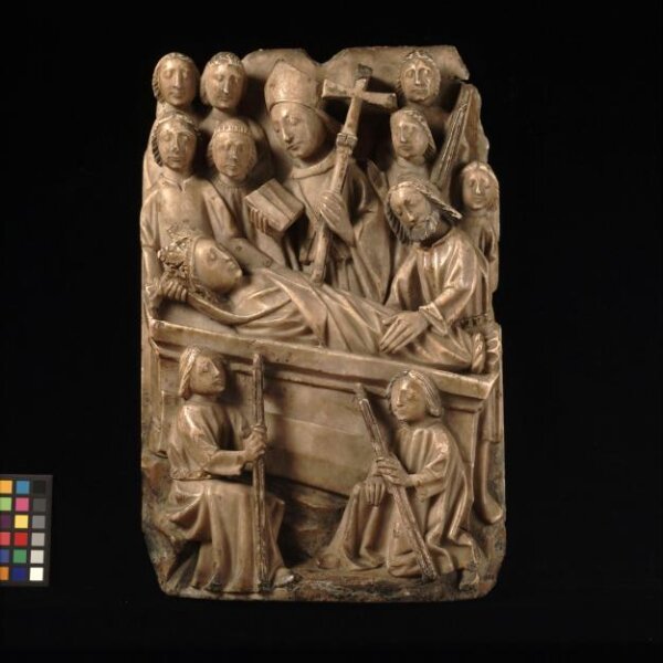 Entombment of St Etheldreda (?) | Unknown | V&A Explore The Collections