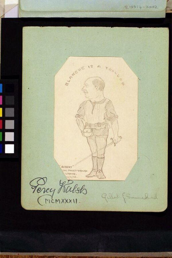 Percy Walsh as Robert in She Passed Through Lorraine | Sommerlad ...