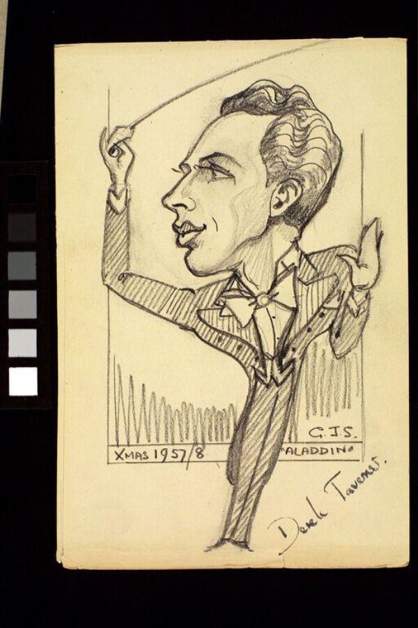 Derek Taverner conducting Aladdin | Sommerlad, Gilbert | V&A Explore ...