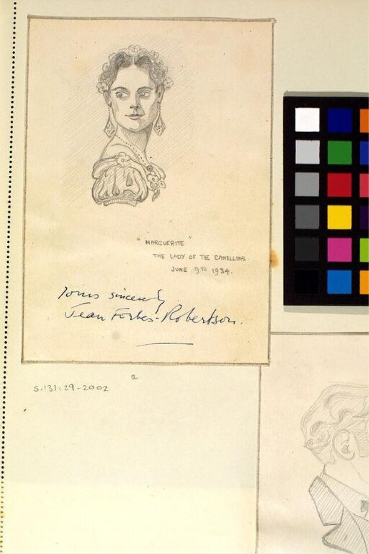 Jean Forbes-Robertson as Marguerite Gautier in The Lady of the ...