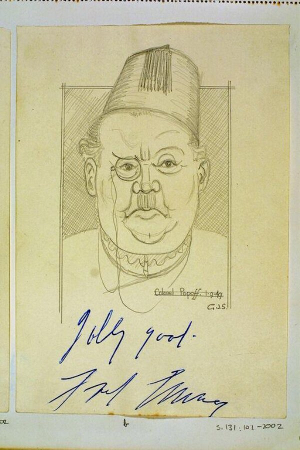 Fred Emney in Colonel Popoff | Sommerlad, Gilbert | V&A Explore The ...