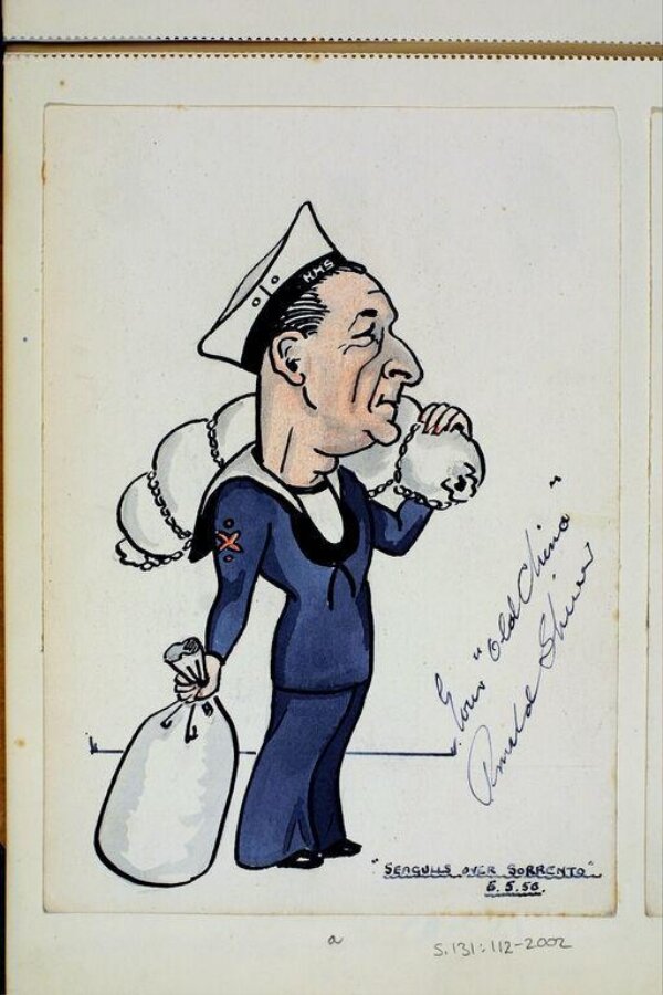 Ronald Shiner in Seagulls over Sorrento | Sommerlad, Gilbert | V&A ...