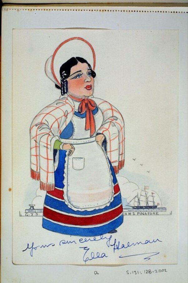 Ella Halman as Little Buttercup in HMS Pinafore | Sommerlad, Gilbert ...