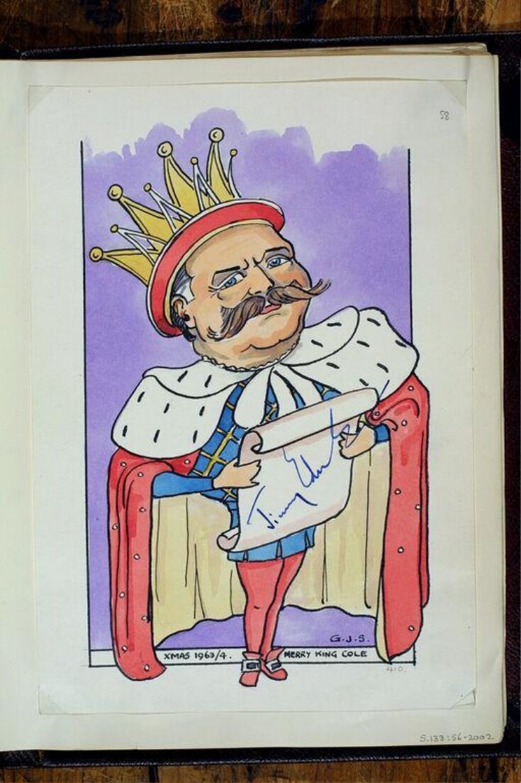 Jimmy Edwards in Merry King Cole | Sommerlad, Gilbert | V&A Explore The ...