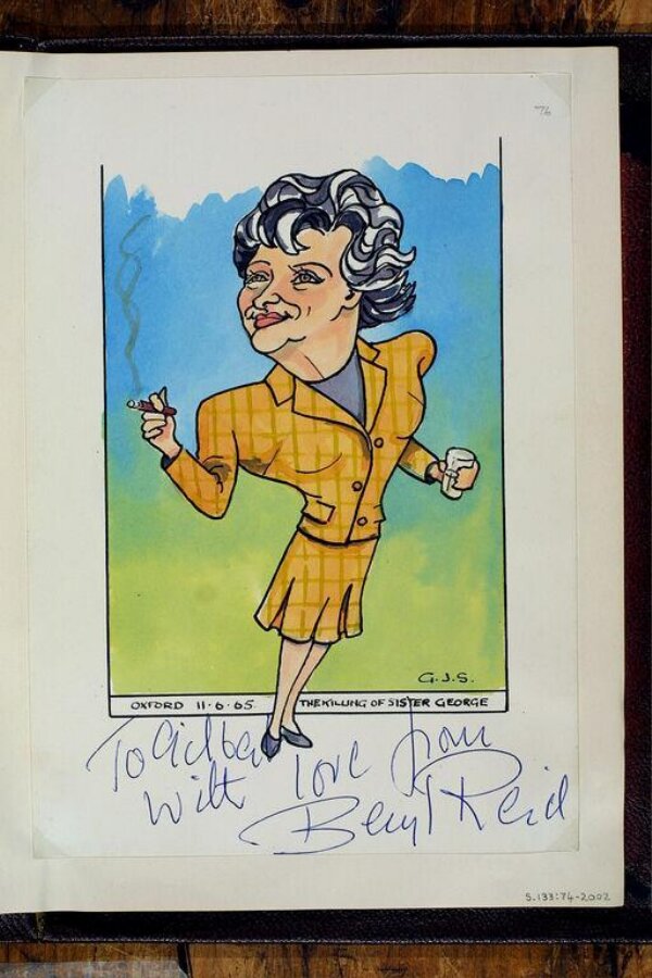 Beryl Reid in The Killing of Sister George | Sommerlad, Gilbert | V&A ...