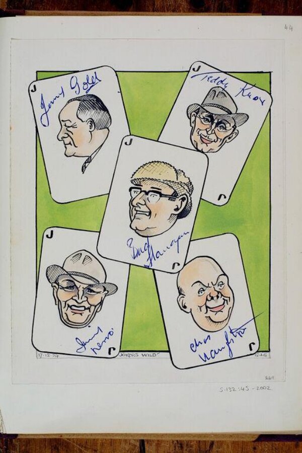 Jimmy Gold, Teddy Knox, Bud Flanagan, Charles Naughton and Jimmy Nervo ...