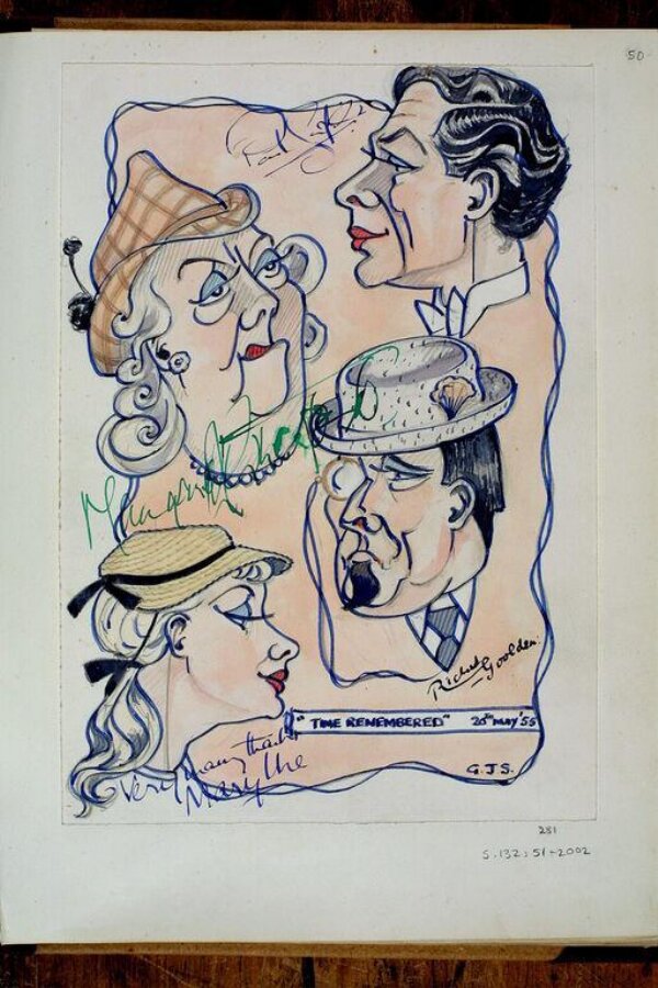 Margaret Rutherford, Paul Scofield, Richard Goolden and Mary Ure in ...