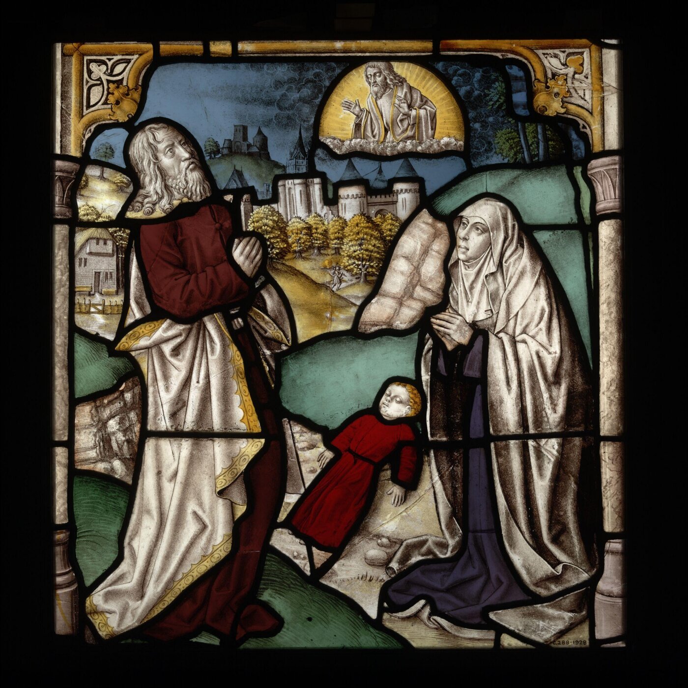 The Bible In Paintings: ELIJAH RAISES THE WIDOW’S SON