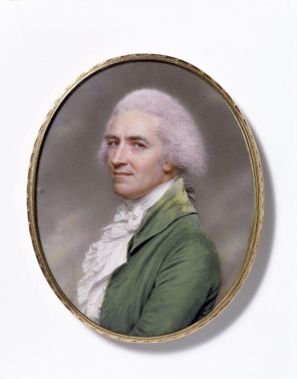 Miniature Self-portrait of John Smart | Smart, John | V&A Explore The ...
