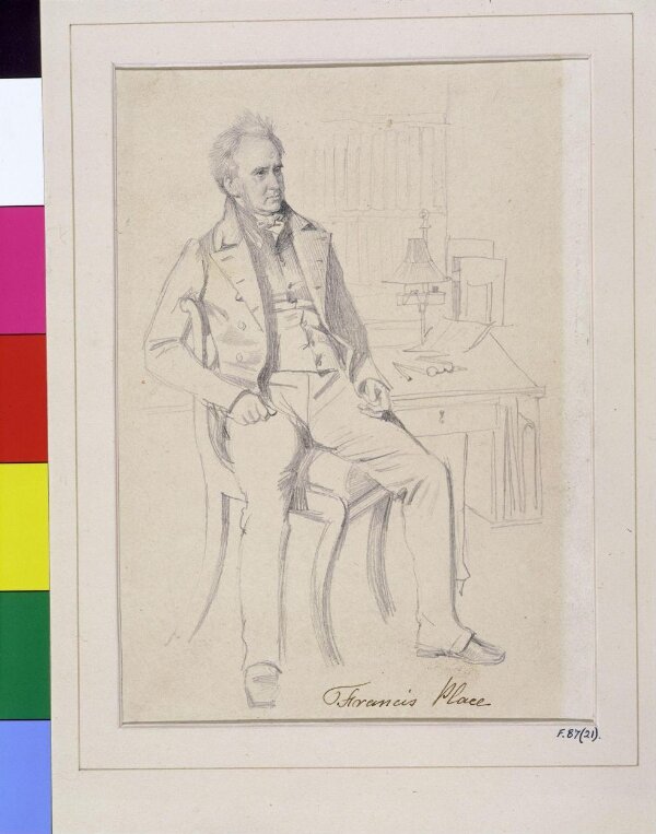 Portrait of Francis Place | Maclise, Daniel RA | V&A Explore The ...