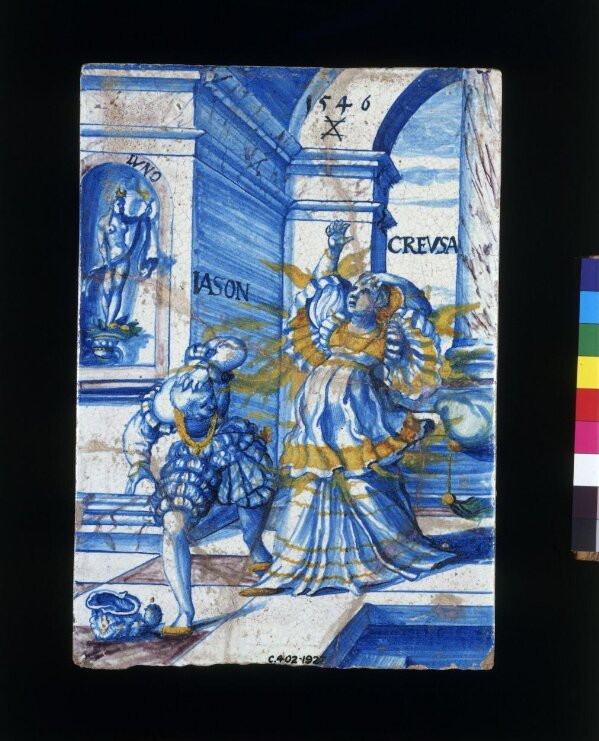 Stove Tile | Dill, Bartholomaus | V&A Explore The Collections