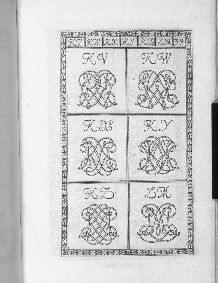 A New Book of Cyphers | Sanders | Bickerton, T. | Benjamin Rhodes | V&A ...