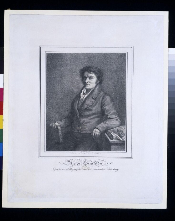 Aloys Senefelder | Quaglio, Lorenzo (II) | V&A Explore The Collections