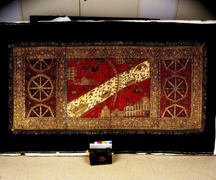 Throne Cover (Takhtposh) | Sherendazka | V&A Explore The Collections