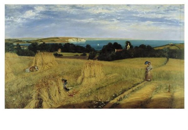 View across Sandown Bay, Isle of Wight | Burchett, Richard | V&A ...
