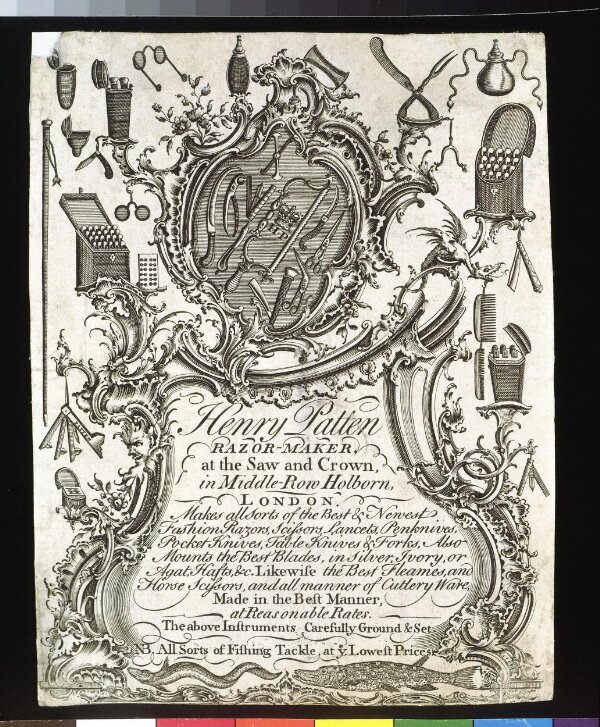 Trade Card | Warner, Edward | V&A Explore The Collections