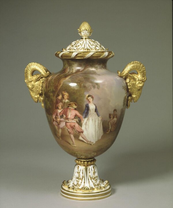 Vase and Cover | Jahn, Louis | V&A Explore The Collections