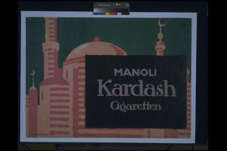 Manoli Kardash Cigaretten | Bernhard, Lucian | V&A Explore The Collections