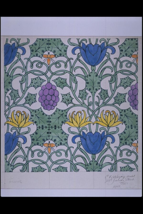 Textile Design | C. F. A. Voysey | V&A Explore The Collections