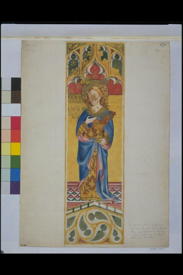 Watercolour Drawing | Wardle, George | V&A Explore The Collections