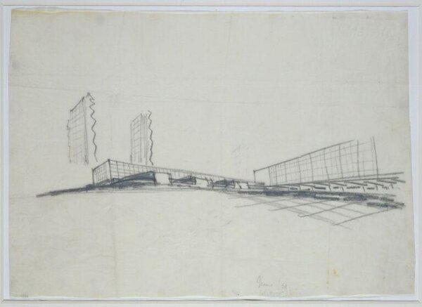 Design for the White City Housing Scheme | Eric Mendelsohn | V&A ...