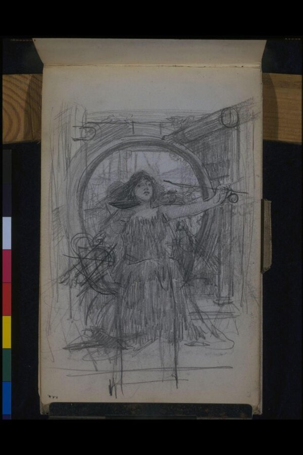 Sketchbook | Waterhouse, John William (R.A., R.I.) | V&A Explore The ...