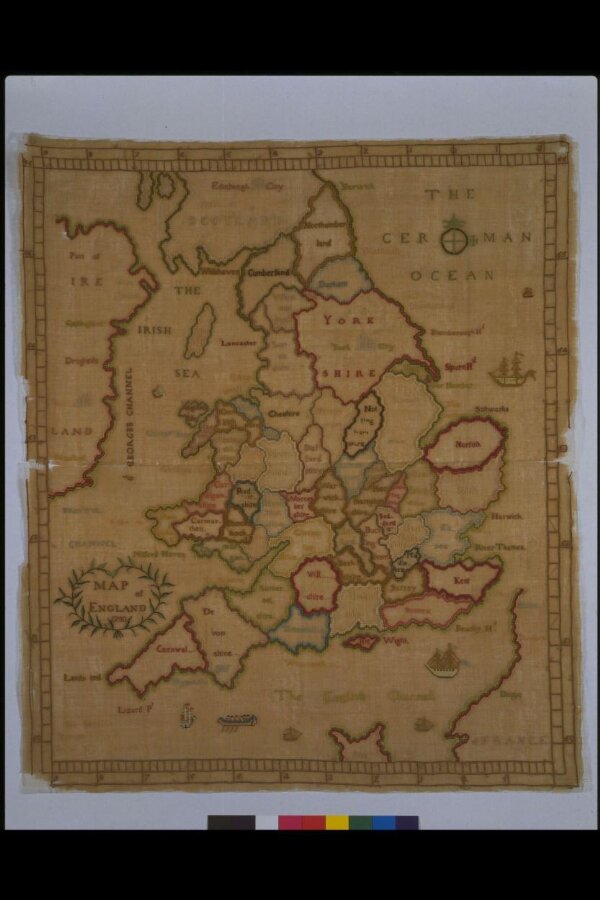 Map of England | Rhodes, Ann | V&A Explore The Collections