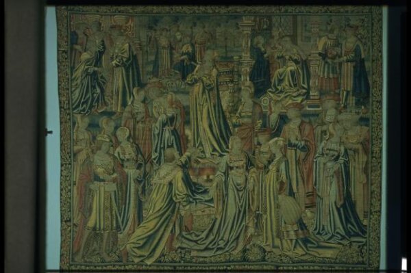 Esther hearing of Haman's plot | Unknown | V&A Explore The Collections