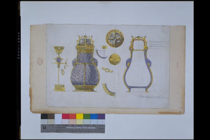 Metalwork Design | Burges, William | V&A Explore The Collections