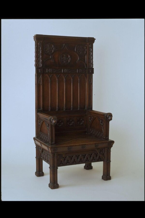 Ceremonial Chair | Bullock, George | Bridgens, Richard | V&A Explore ...