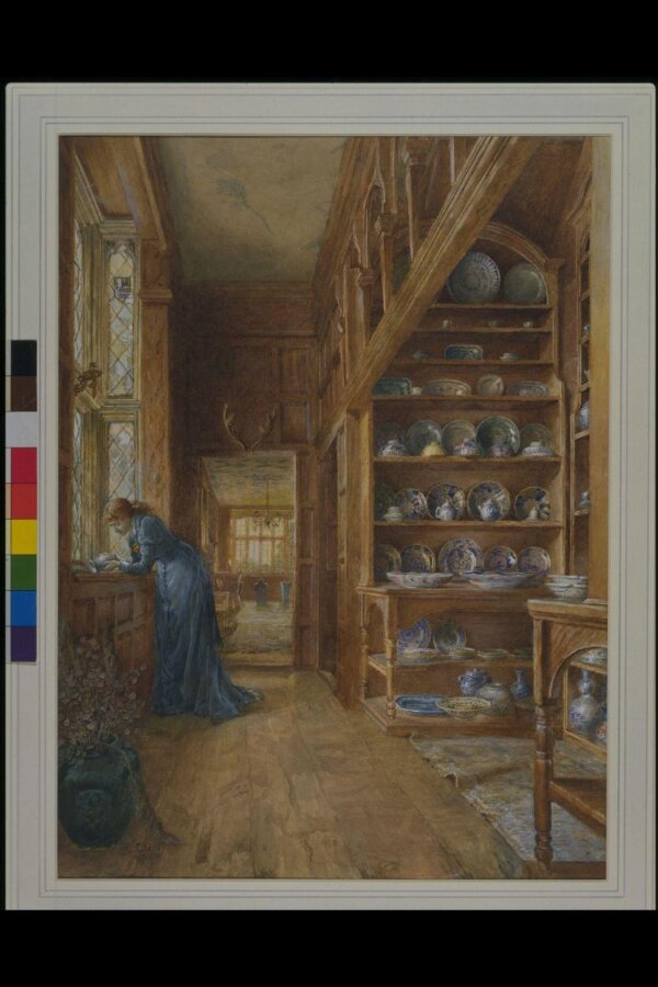 Marigold's: The China Closet, Knole | Clacy, Ellen L. | V&A Explore The ...
