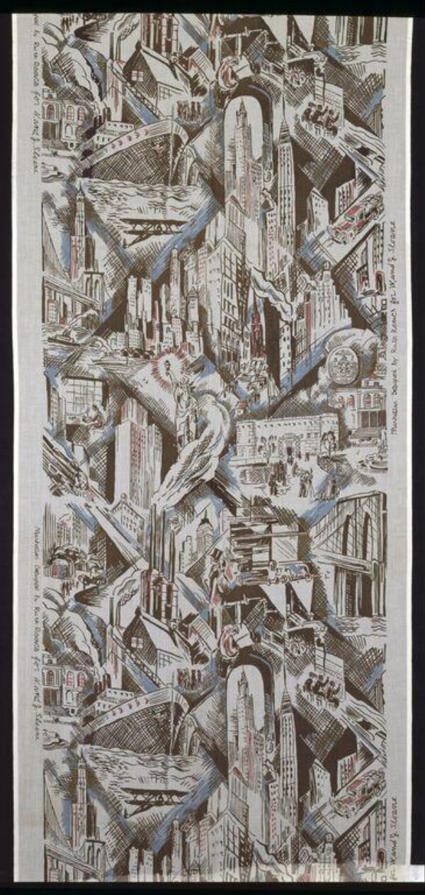 Manhattan | Reeves, Ruth | V&A Explore The Collections