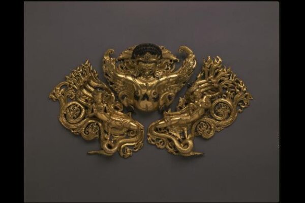Torana with Garuda attacking a Naga and a Nagini | Unknown | V&A ...