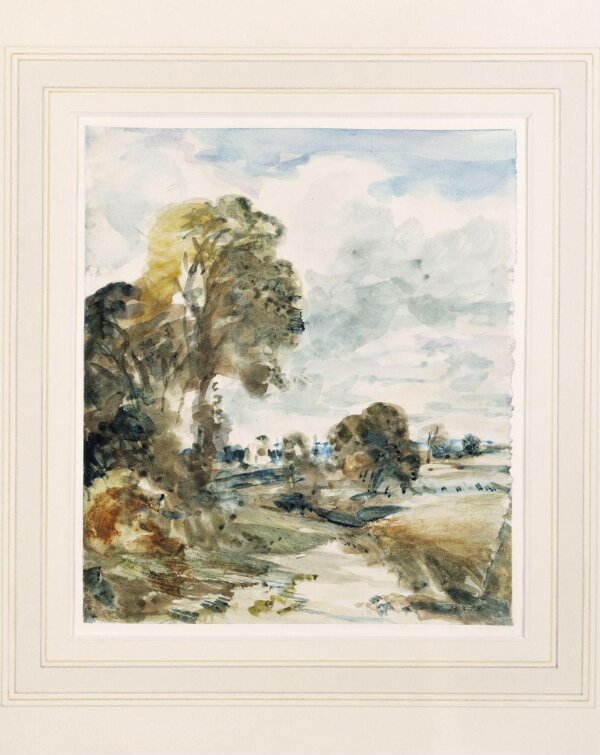 Landscape Study | Constable, John (RA) | V&A Explore The Collections