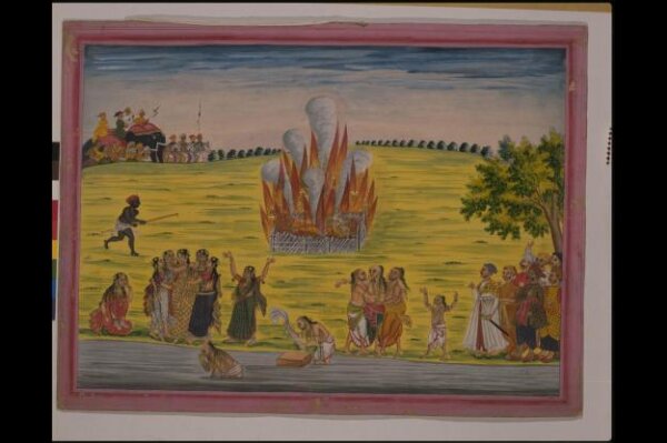 Sati ceremony | Unknown | V&A Explore The Collections