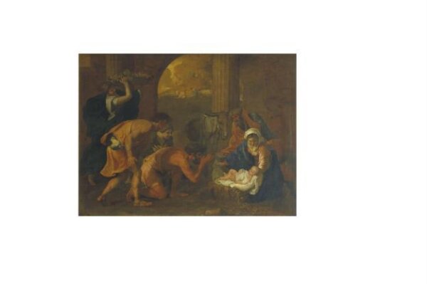 The Adoration of the Shepherds | Nicolas Poussin | V&A Explore The ...