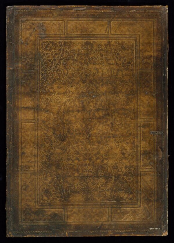 Back cover of a bookbinding | V&A Explore The Collections