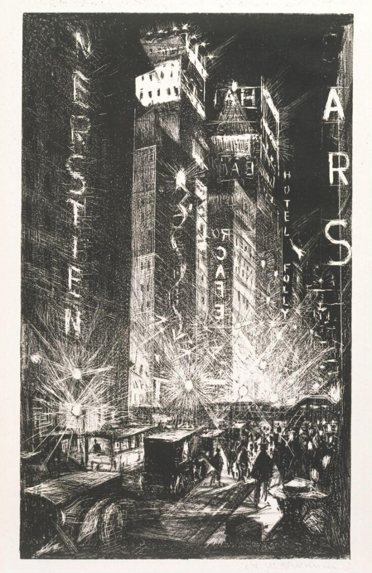 The Great White Way | Nevinson, Christopher Richard Wynne | V&A Explore ...