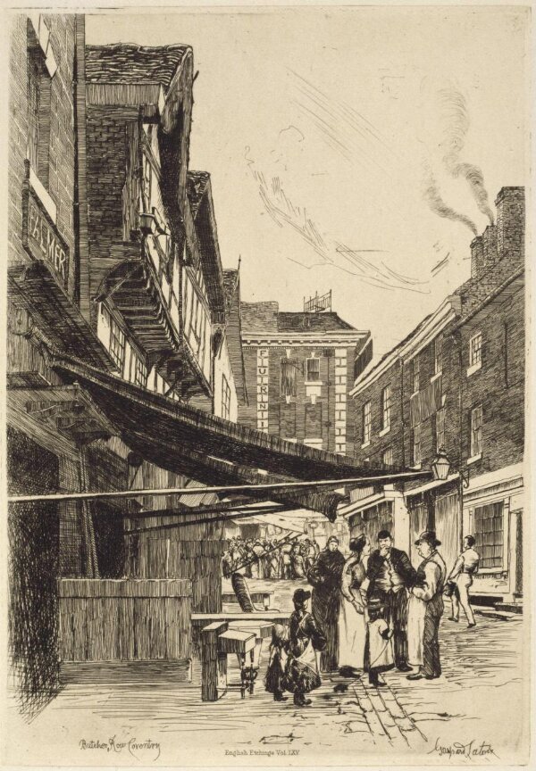 Butcher Row, Coventry | Latoix, Gaspard | V&A Explore The Collections